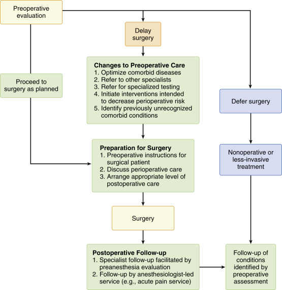 Preoperative Evaluation Anesthesia Key